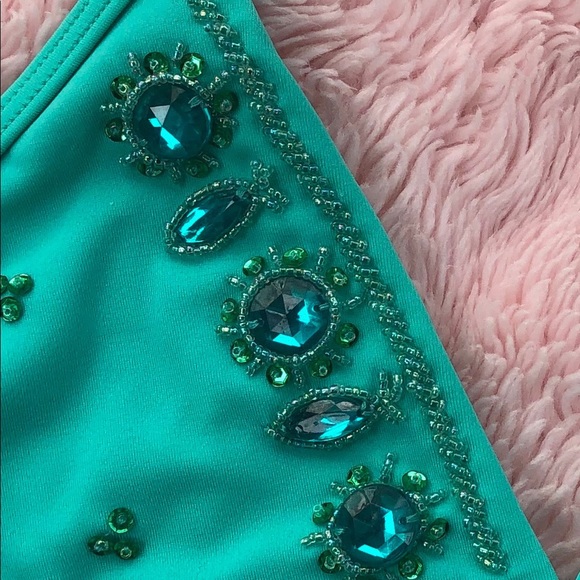 Rhona Sutton | Swim | Rhona Sutton Girls Jeweled Tankini Swimsuit Nwt ...